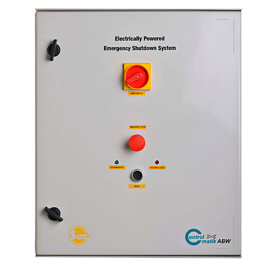 Electric power emergency Shut off system M 3800 EPESS - Controlmatik ABW