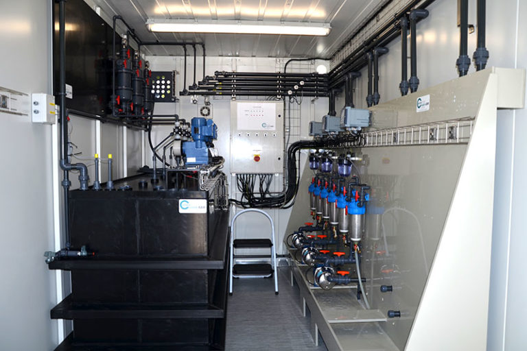 Mobile units for water treatment - Controlmatik ABW